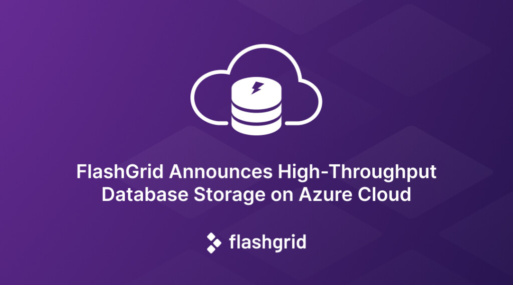 FlashGrid Inc. | Break the performance barrier for Oracle database on ... FlashGrid Inc. | Break the performance barrier for Oracle database on ...