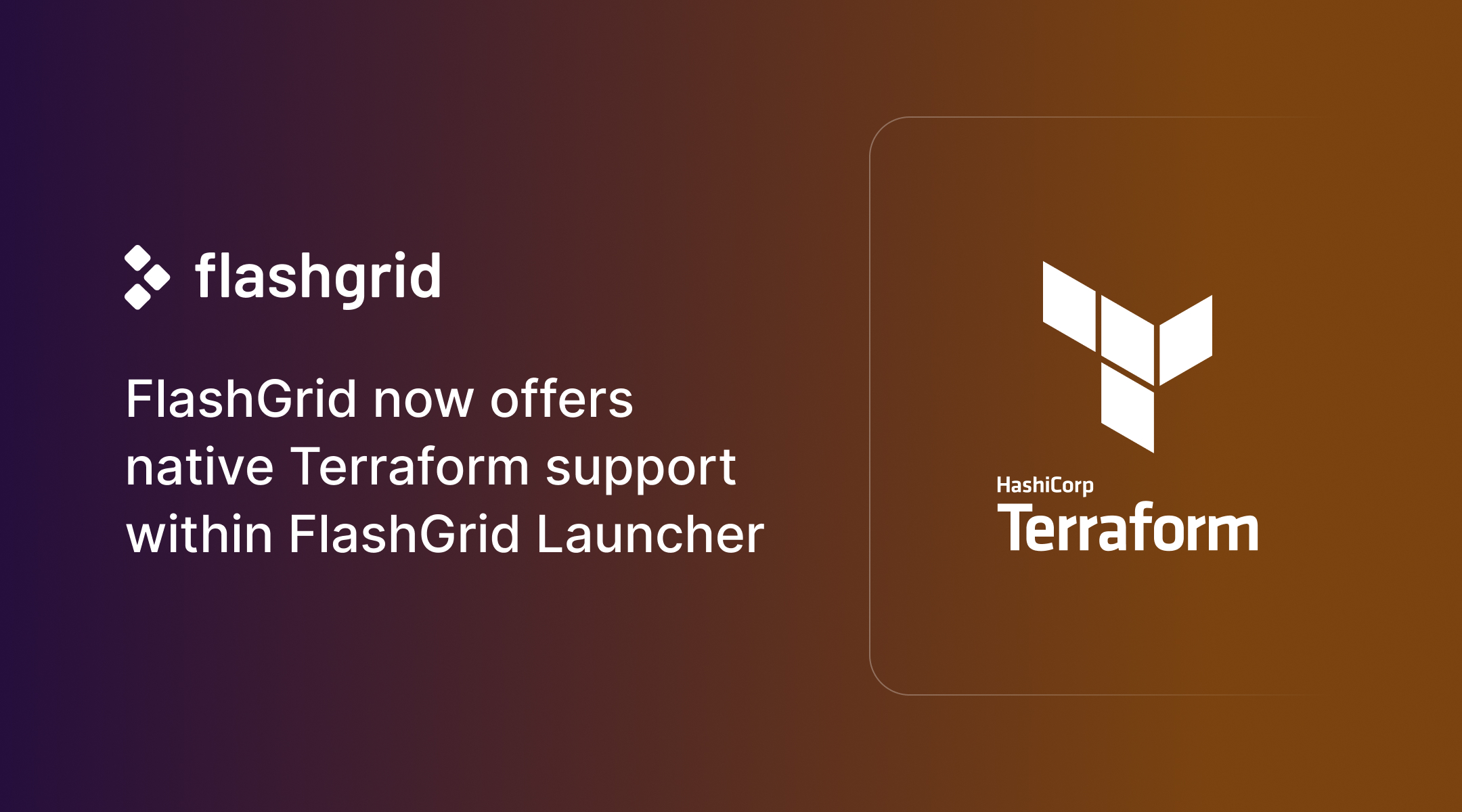 FlashGrid Inc. | FlashGrid streamlines Terraform IaC deployment of Oracle databases on AWS